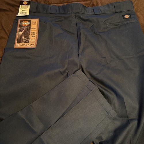 New With Tags Mens Size 46 X 30 Pants Work Pants By Dickies Navy | eBay