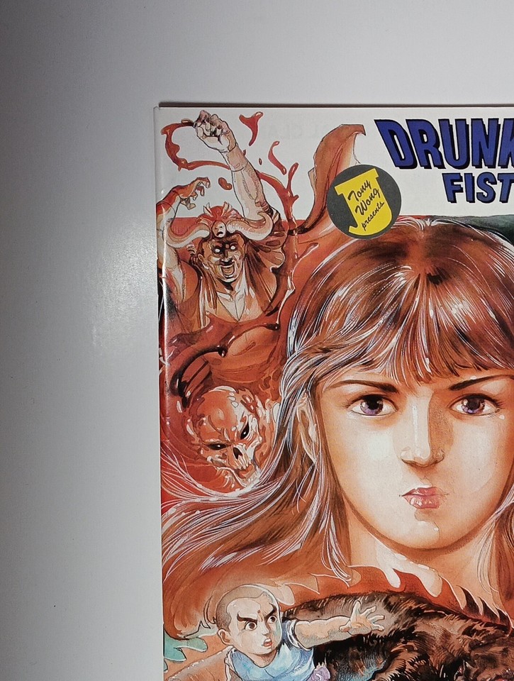 Jademan Comics DRUNKEN FIST Issue #13 TONY WONG Direct Edition 1989 | eBay UK