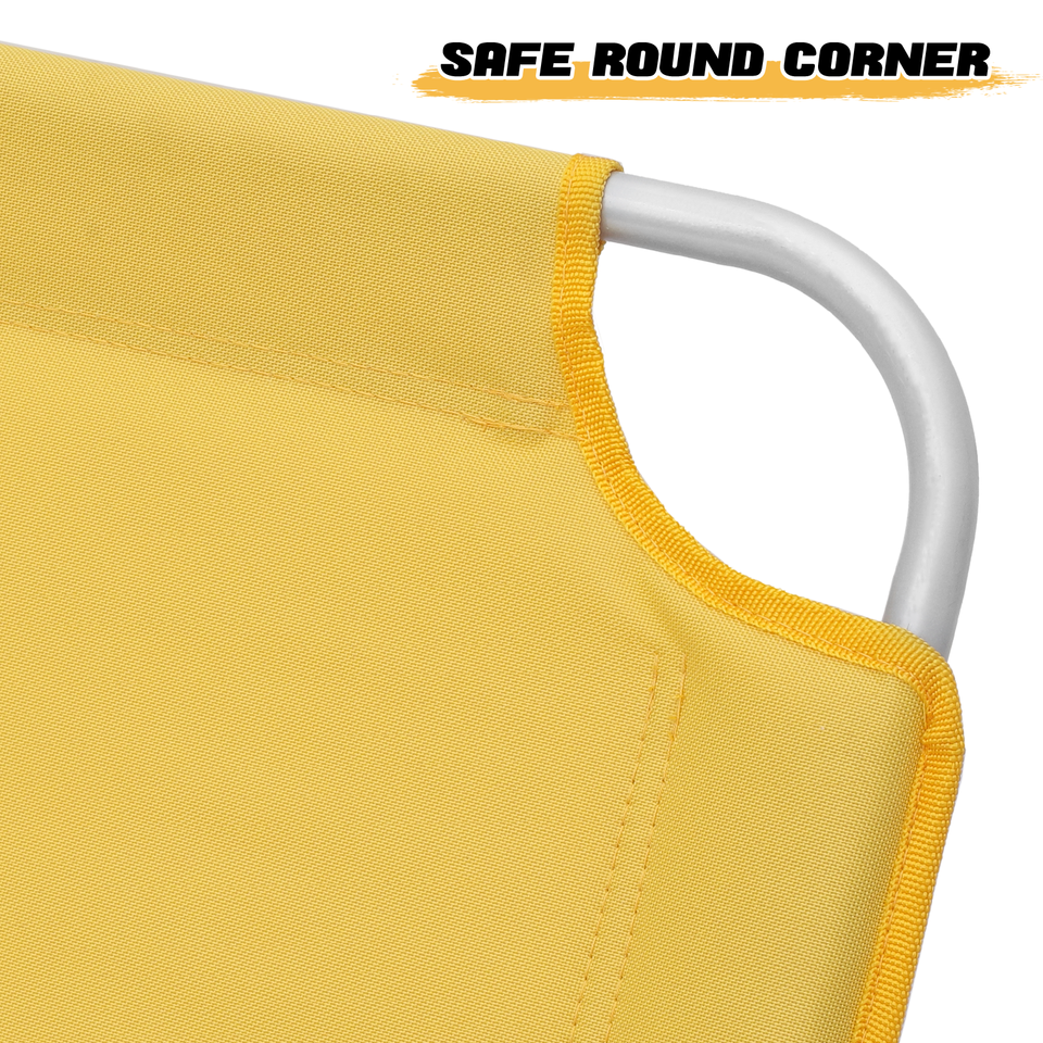 Ultralight Beach Mat Foldable Chair Camping Padded Lounge w/Adjustable ...