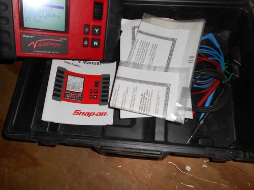 snap on vantage power graphing meter version 6.0 mt2400 LIKE NEW | eBay