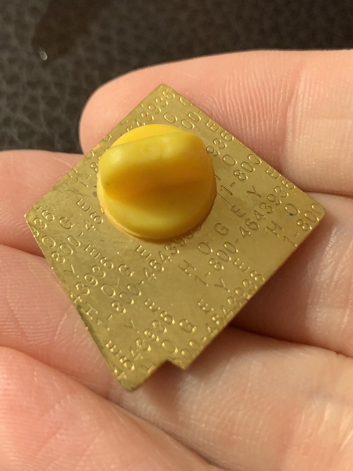 Vintage Walmart Associate Of The Month Gold Tone Enamel Lapel Pin (GW7 ...