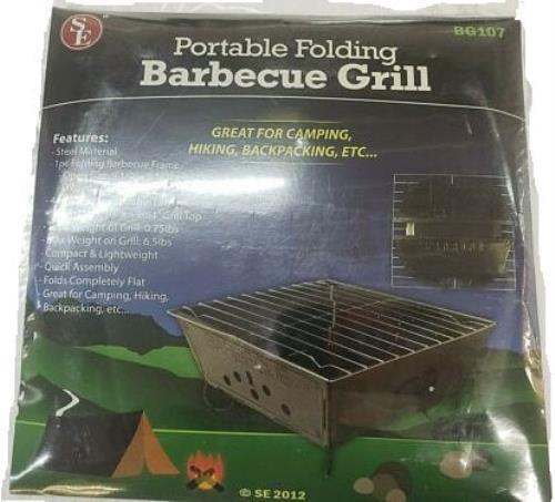 Portable Folding Fold Up Barbecue Bbq Grill Cooker for Camp Camping ...