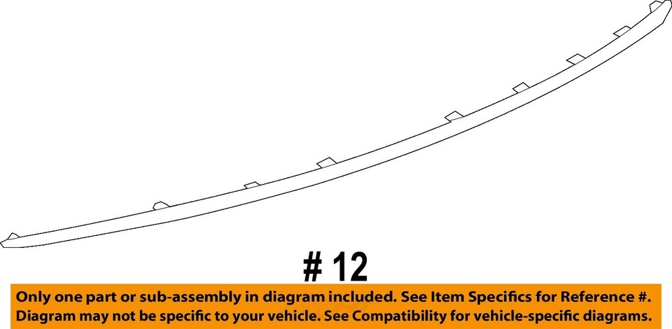 GM OEM 18-23 Traverse Rear Bumper Bumper Components-Molding 84065718 | eBay
