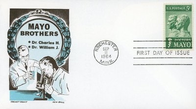 US 1251 FDC Mayo Brothers Cachet Craft | eBay