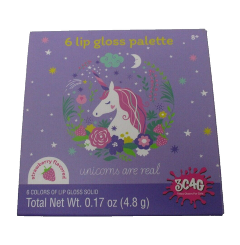 Make It Real 3C4G 6 Lip Gloss Palette Unicorns are Real | eBay