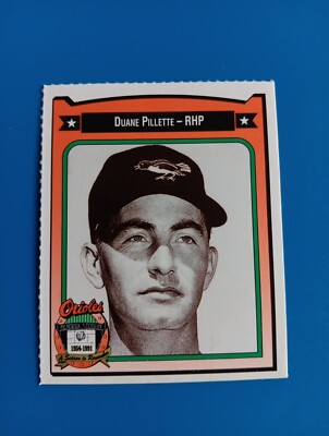 Duane Pillette Baltimore Orioles 1991 Crown Baseball card # 363 | eBay