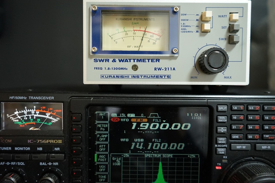 Icom IC-756 Pro III HF/6M Transceiver Tested Working Condition Great ...