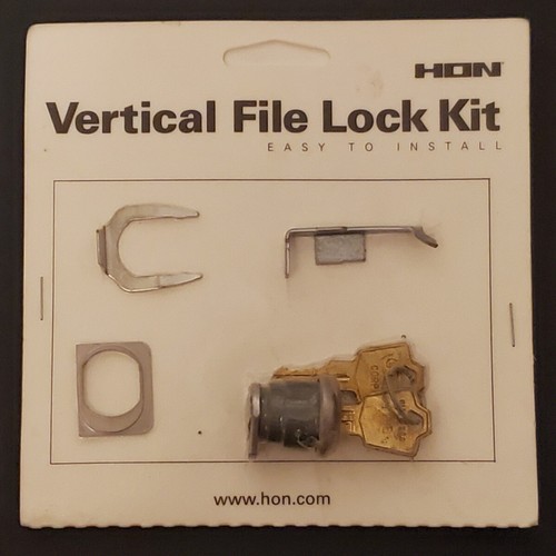 HON F24 Vertical File Lock Kit - Chrome for sale online | eBay
