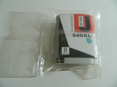 JetSir 1 Set High Yield BLACK Replacement Ink Cartridge HP 940XL ...