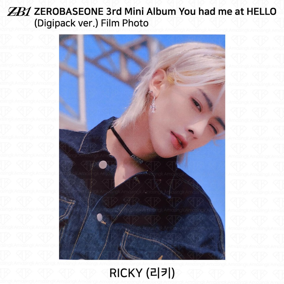 ZEROBASEONE ZB1 3rd Mini Album You had me at HELLO Official Photocard ...