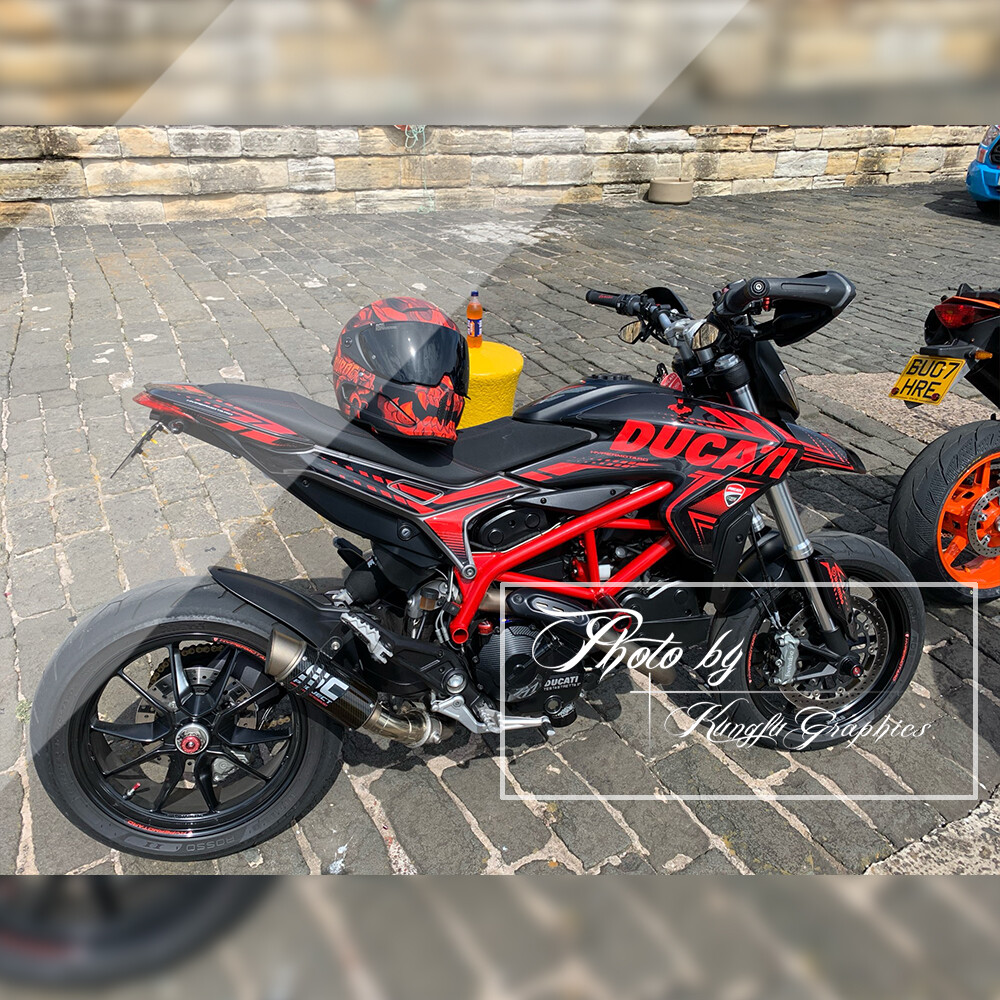 Custom Graphics Deco Sticker Kit for Hypermotard Hyperstrada 821 939 ...