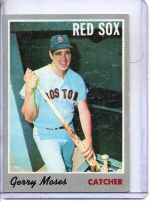 1970 TOPPS #104 GERRY MOSES BOSTON RED SOX | eBay