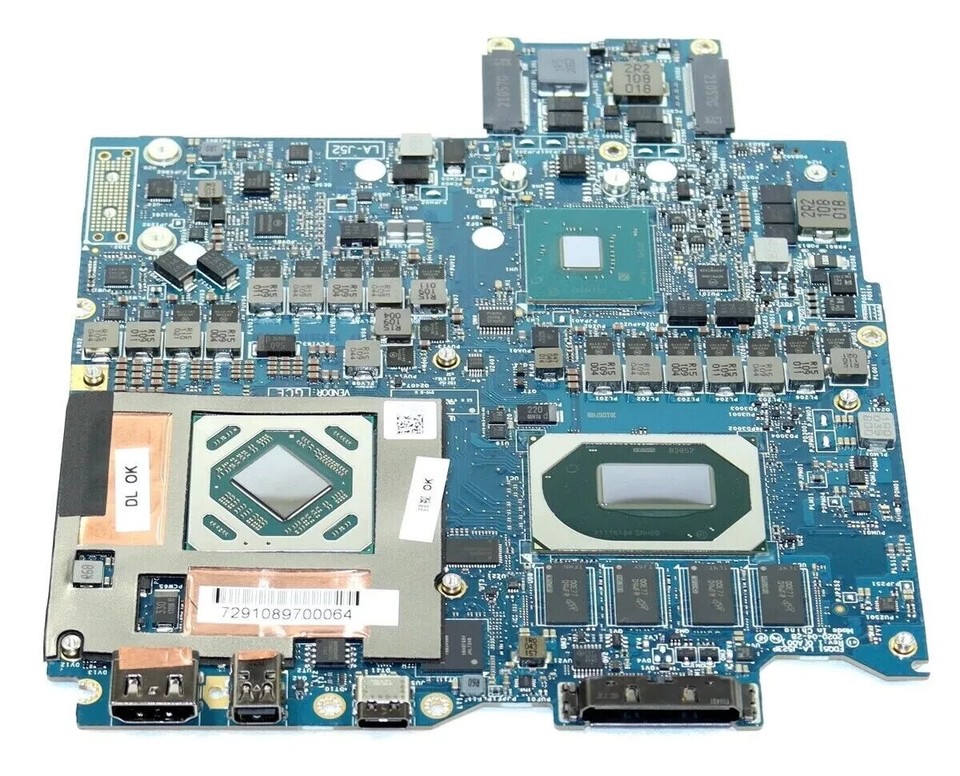 OEM Alienware M15 M17 R3 Motherboard i7-10750H AMD RX 5500 16Gb Dell ...