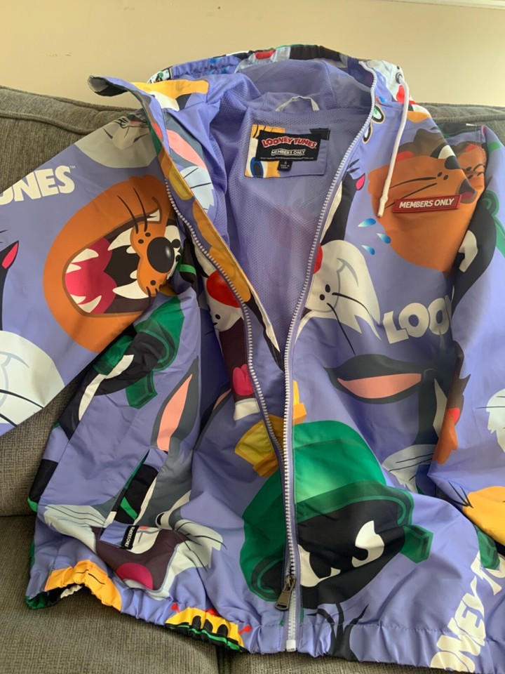 members only looney tunes jacket | eBay