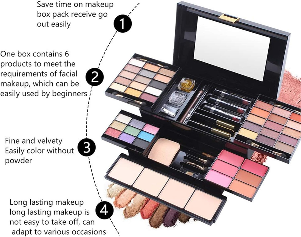 All-In-One Makeup Set Gift Surprise | Full Makeup Kit for Women ...