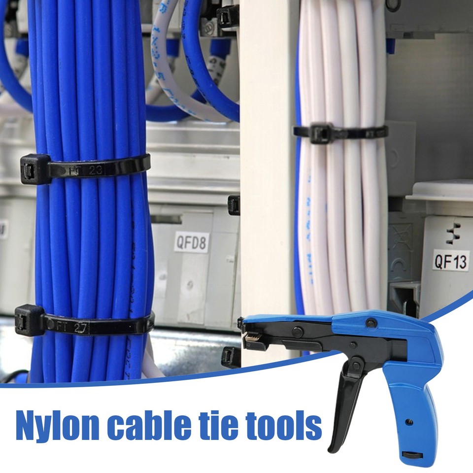 Zip Tie Tool Fasten and Cut Zip Tie Tool with Handle Ergonomic ...