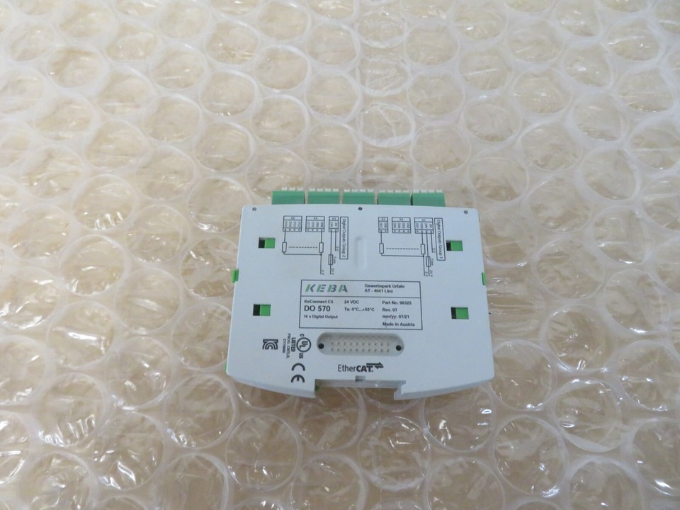 Keba KeConnect C5 DO 570 Rev 07 16x Digital Output Module 98325 (19530 ...