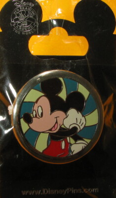 WDW Disney World 2009 Character Yo-Yo Series Mickey Mouse PIN on Card ...