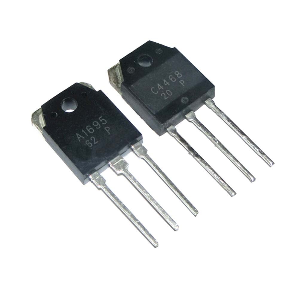 5PCS 2SC4468 + 5PCS 2SA1695 TO-247 C4468 A1695 Power Transistors | eBay