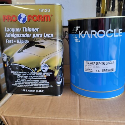 karocle SPA-119S Lacquer Primer Kit 4.58 - 4 L Primer and 1 Gal Reducer ...