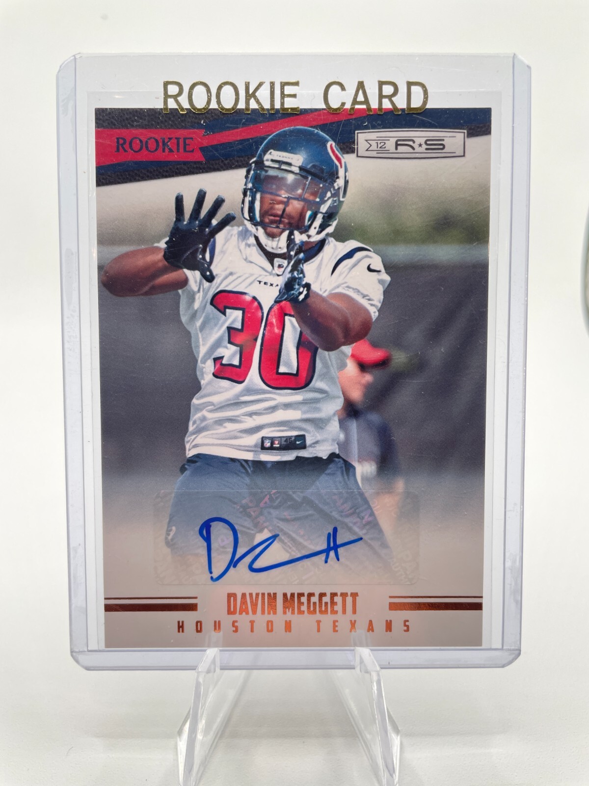 2012 Panini Rookies & Stars Davin Meggett Rookie Auto /999 #168 | eBay