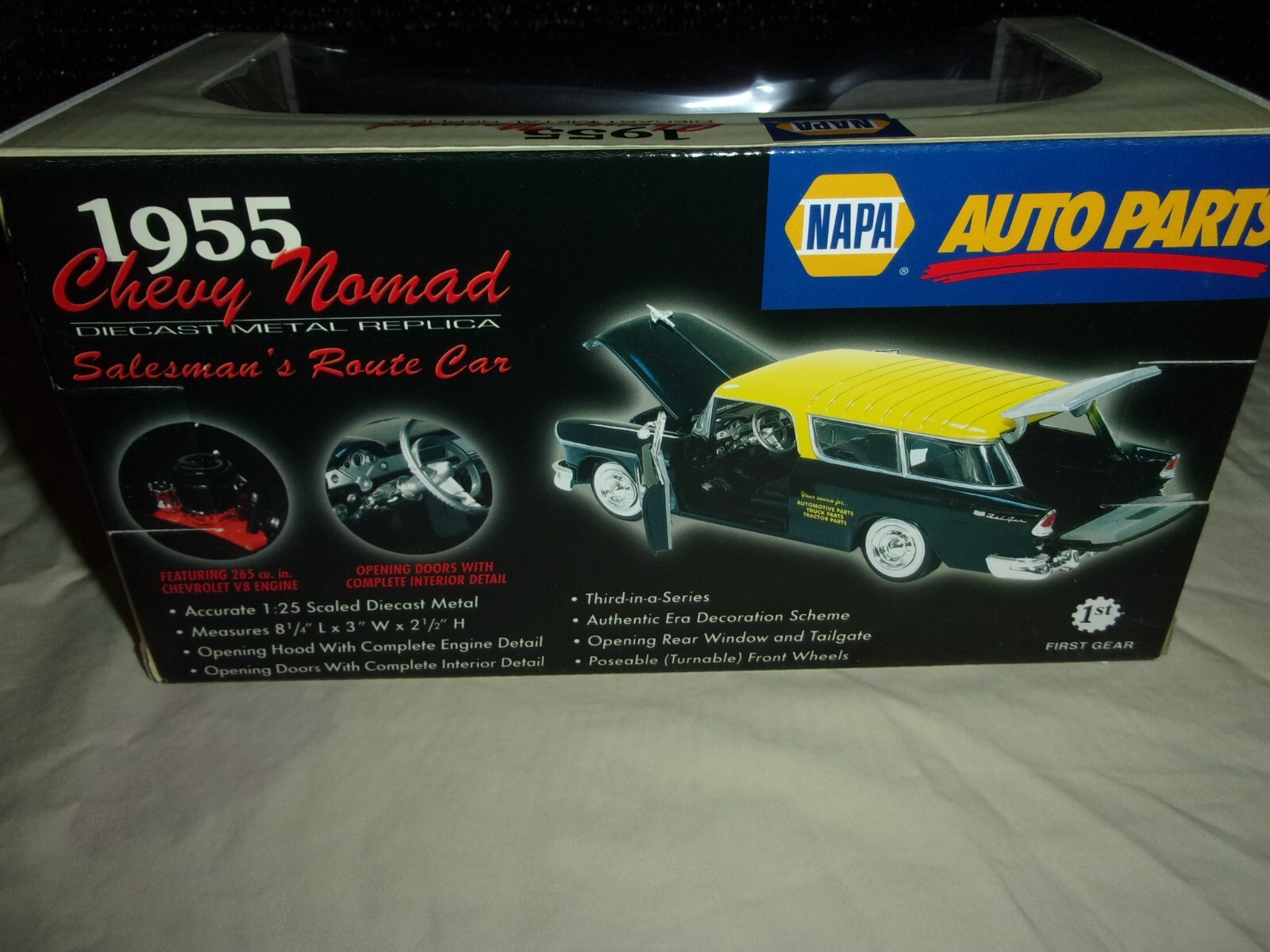 VINTAGE NAPA 1ST GEAR DIECAST 1/24 1955 CHEVY NOMAD | eBay