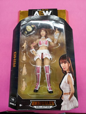 All Elite AEW Unrivaled Collection Action Figure Series 3 #20 Riho Rare ...