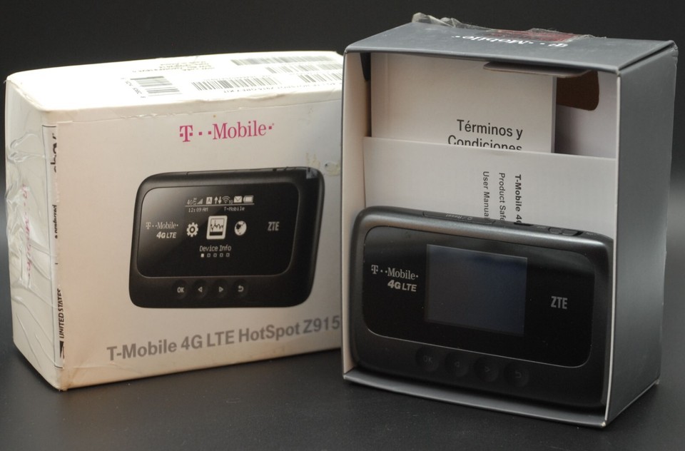 T-Mobile 4G LTE HotSpot Z915 Router - Just out of storage - Works Very ...