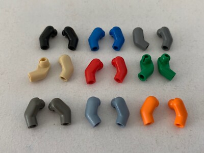LEGO Parts 981 + 982 (1set) Left And Right Minifigure Arms (No Cracks ...