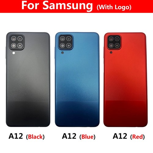For Samsung Galaxy A12 Battery Cover Door | Back Rear Cover | With ...