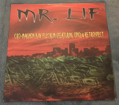 Mr. Lif Cromagnon Maxi-Single With Fulcrum featuring Opio Retrospect | eBay