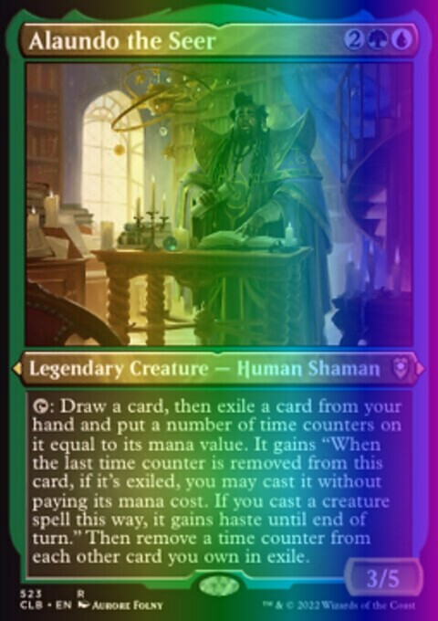 Alaundo the Seer (523/1080) Commander Legends Battle for Baldur's Gate ...