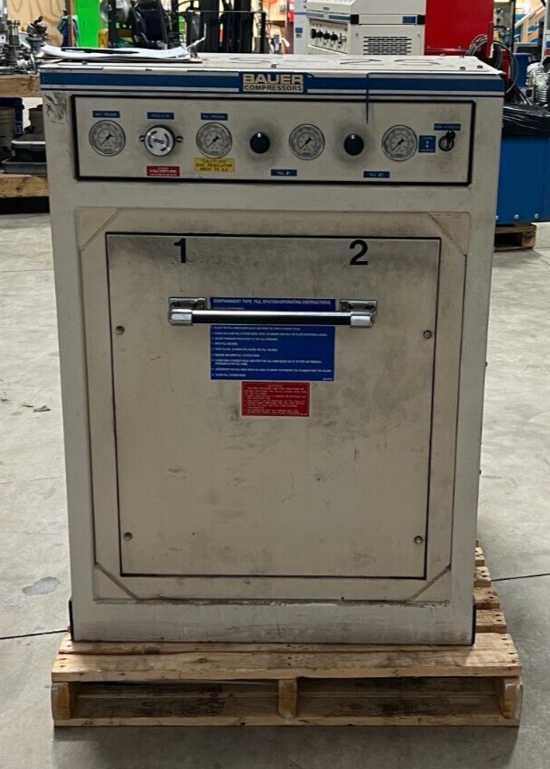 Bauer CFS-2S 2 Position Containment Fill Station (SCUBA, SCBA ...