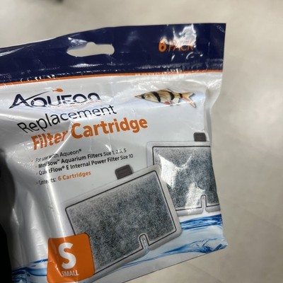 Aqueon Replacement Filter Cartridges Small (6 Pack) 15905064170| eBay