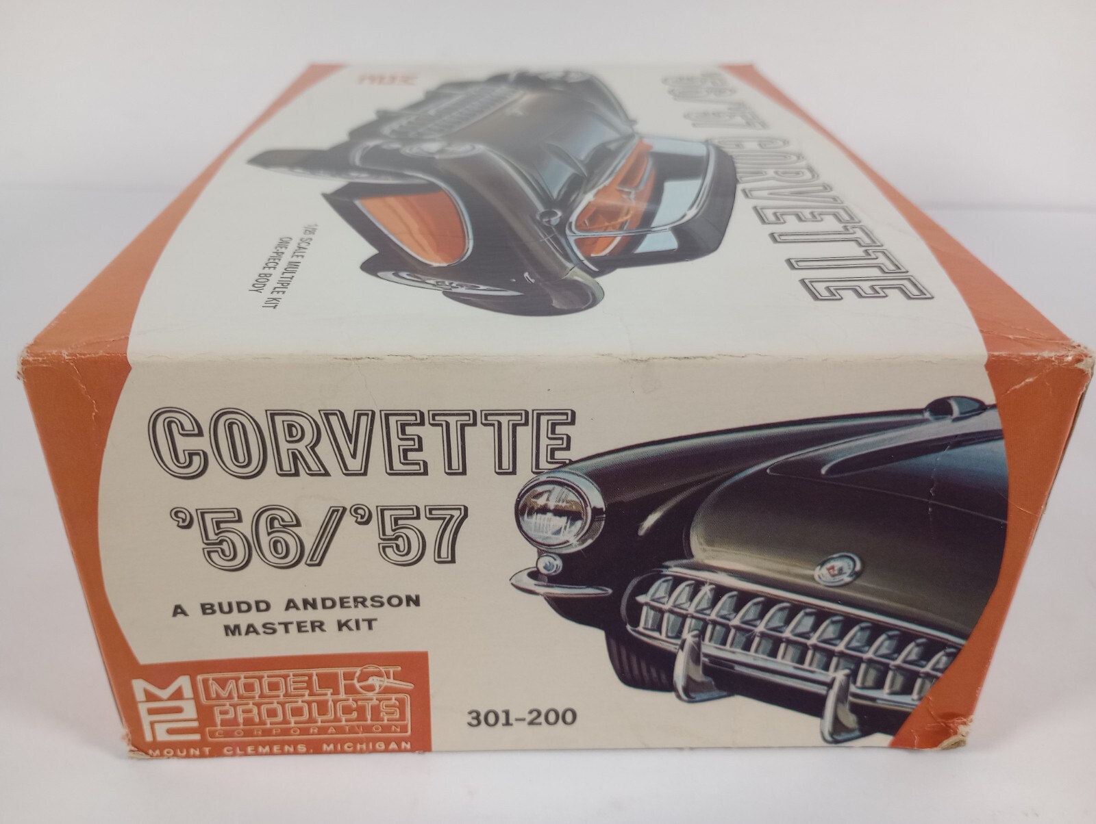 1956 1957 Corvette Budd Anderson MPC 1:25 Model Kit 301-200 Parts Lot ...