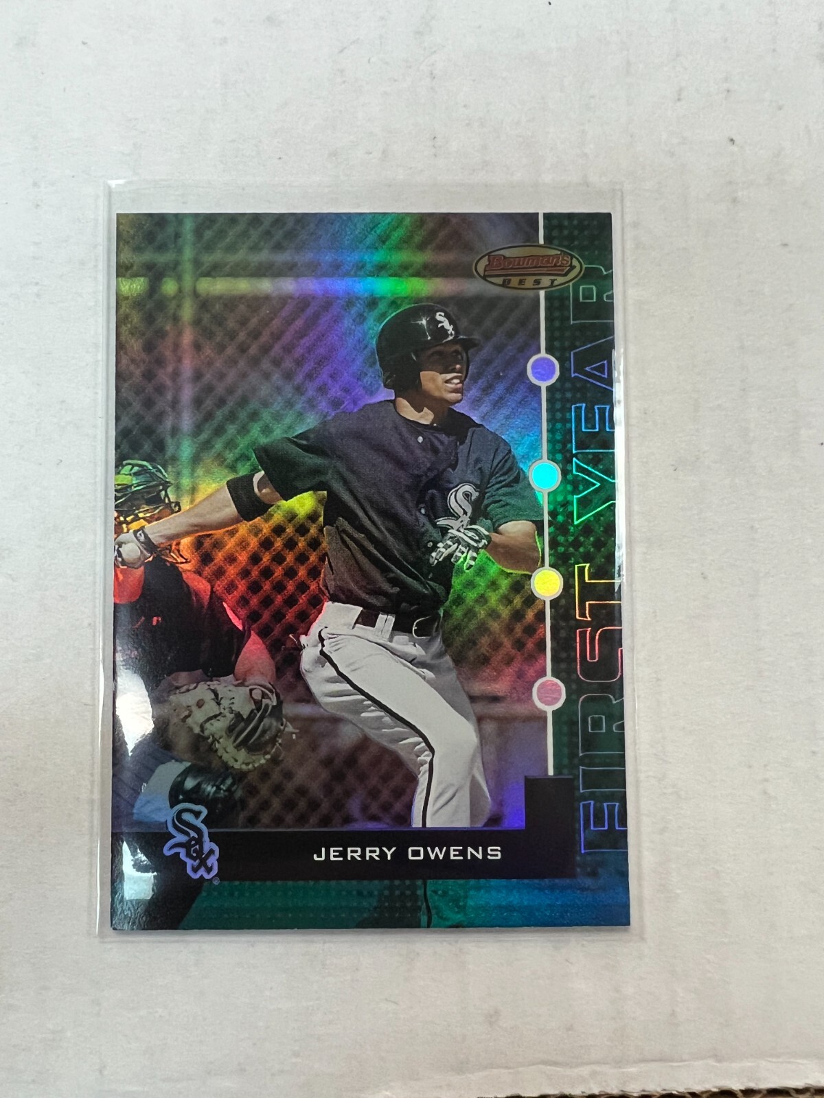 Jerry Owens 2005 Bowman's Best First Year Green #40 #001/899 | eBay