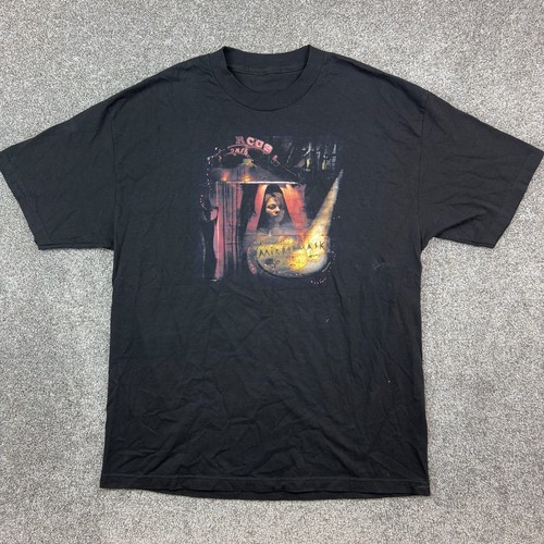 Vintage Y2K Mirrormask Shirt Mens Black Movie Promo 2005 Dark Fantasy ...
