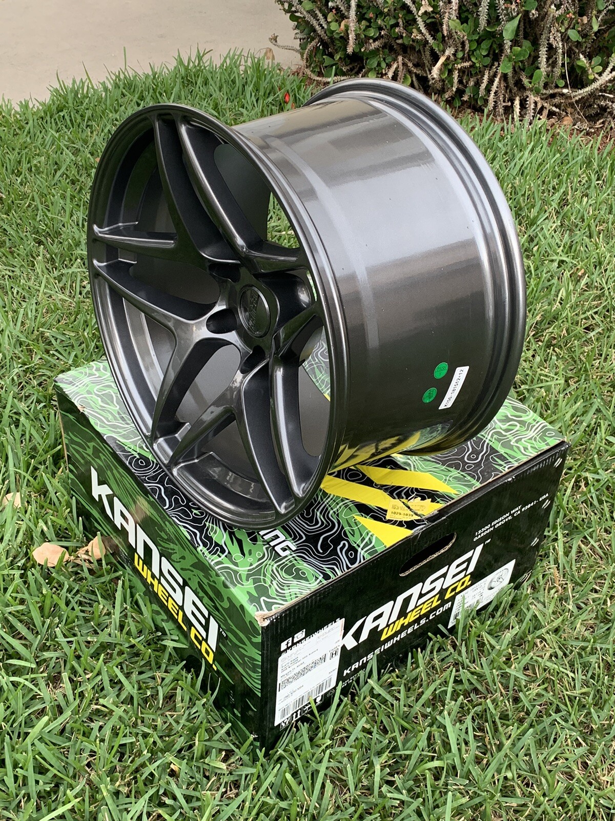 Kansei Astro 18x10.5 +12 5x114.3 Gunmetal Pair | eBay