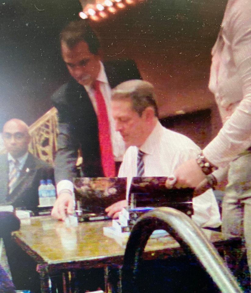 AL GORE AUTOGRAPHED "OUR CHOICE" 2009 SOLVE CLIMATE CRISIS MEMOIR ...