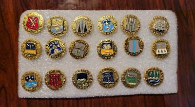 "Ancient Coat of arms " Coats of arms of ancient cities 18 Soviet ...
