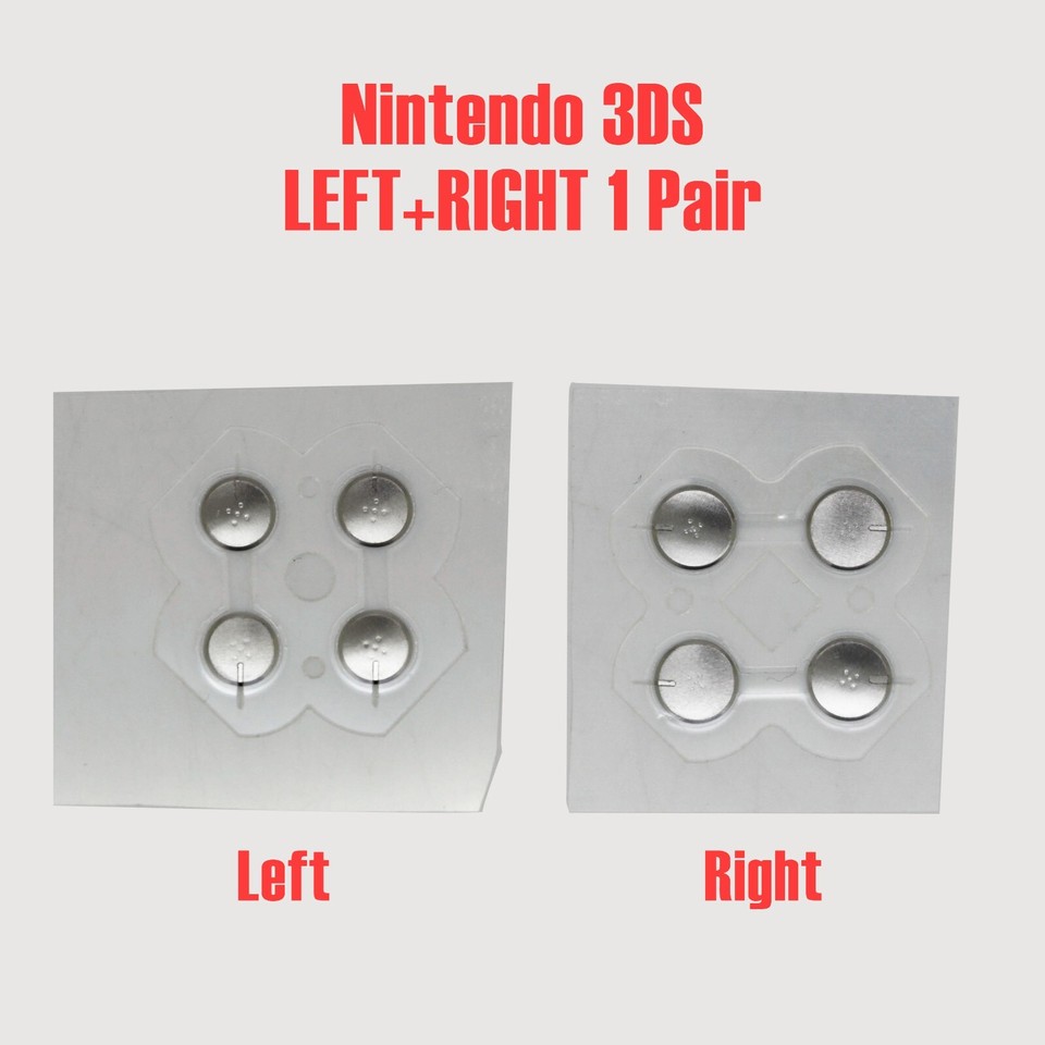 ABXY Button Membrane Conductive Sticker Pad For Nintendo 3DS / NEW 3DS ...