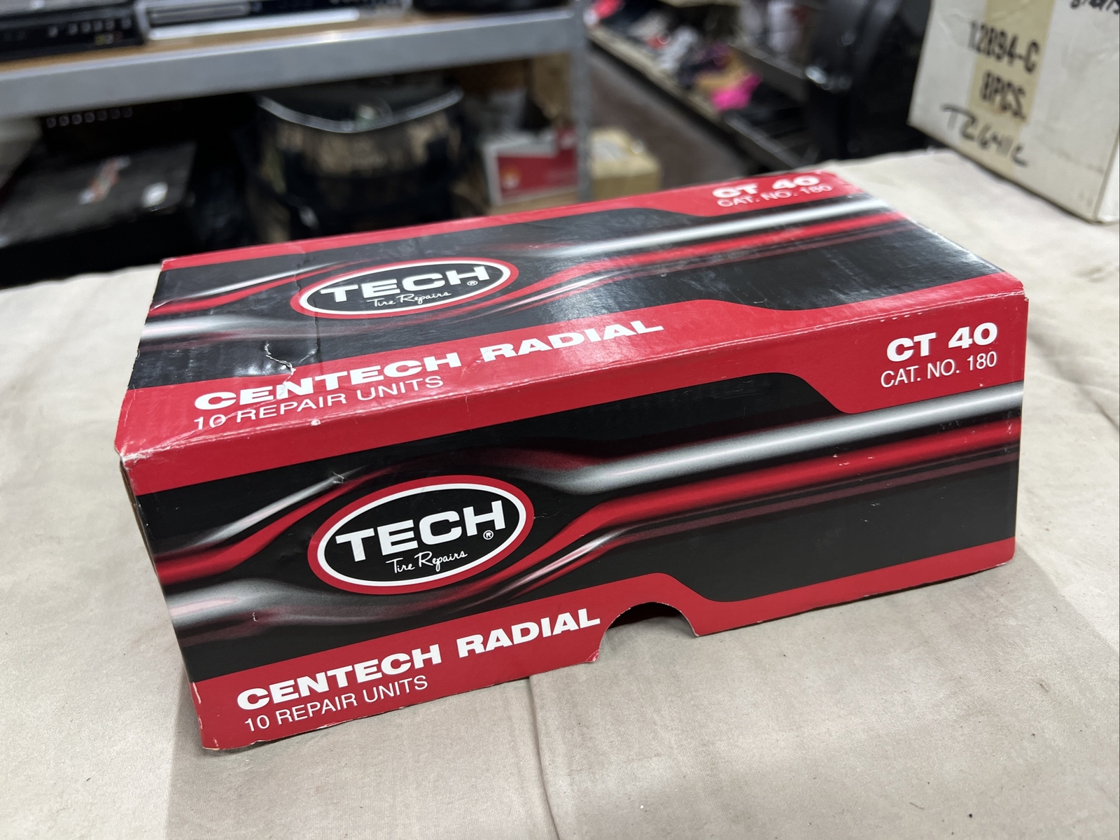 New TECH Tire Repairs 4" x 8” Box Of 10 CT-40 Cat No. 180 Centech ...