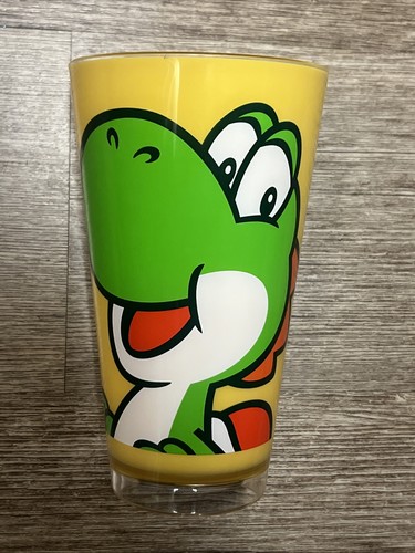 Super Nintendo World Yoshi Yellow Cup Universal Studios Hollywood Mario ...