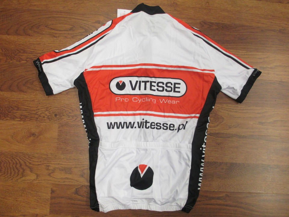VITESSE PRO CYCLING WEAR SHORT SLEEVE FULL ZIPPER SPEEDLINE JERSEY ...