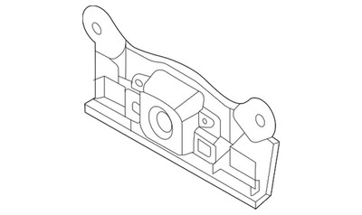 Genuine Audi Front Camera Bracket 8W0-853-231-E | eBay
