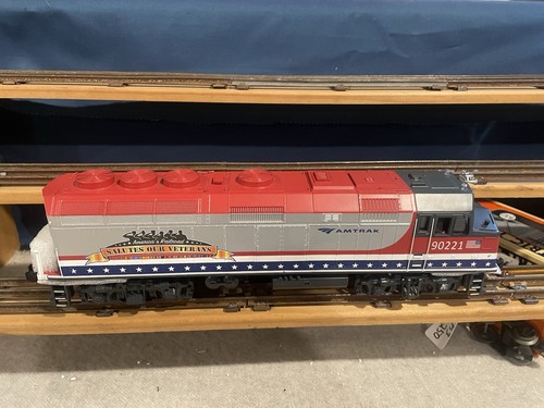 MTH 30-20470-1 AMTRAK F40PH Salutes Veterans DIESEL ENGINE PROTOSOUND 3 ...