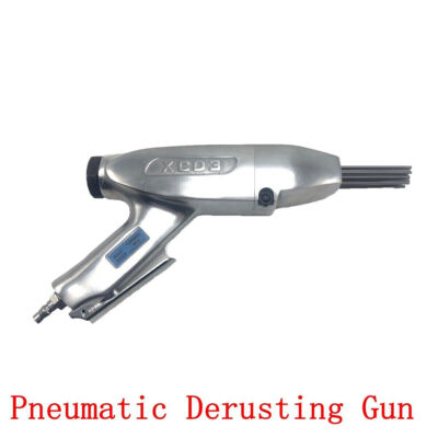 Pneumatic Needle Scaler Rust Cleaning Air Jet Chisel Needle Derusting ...