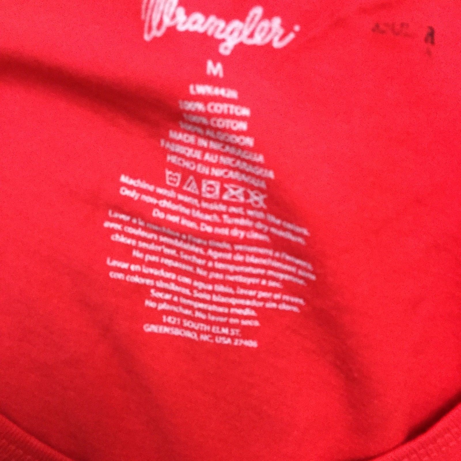 Wrangler Women's Irregular Cotton Graphic Sleeveless Tank Top Shirt | eBay