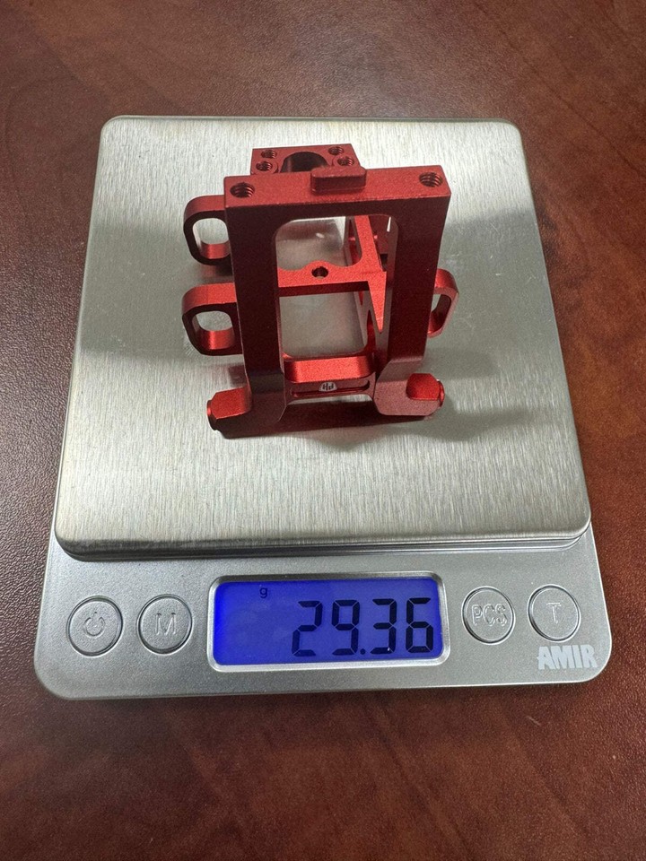 Powerhobby Aluminum Integrated Front Bulkhead Mount Red MST RMX 2.5 | eBay