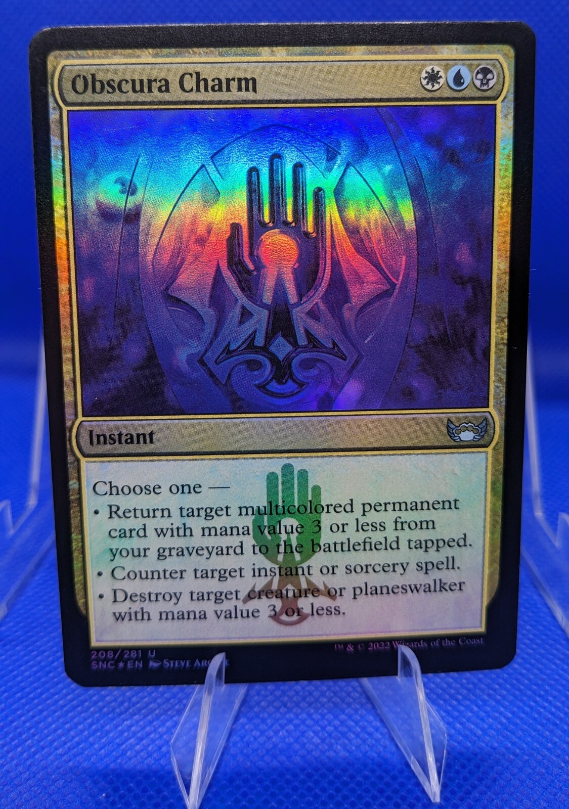 MTG Obscura Charm Streets of New Capenna 208 Foil Uncommon | eBay